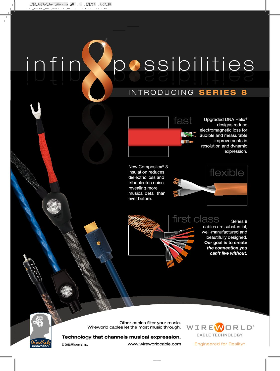 Infin8 Introducing Series 8 (2018) – Wireworld Cable Technology Resources