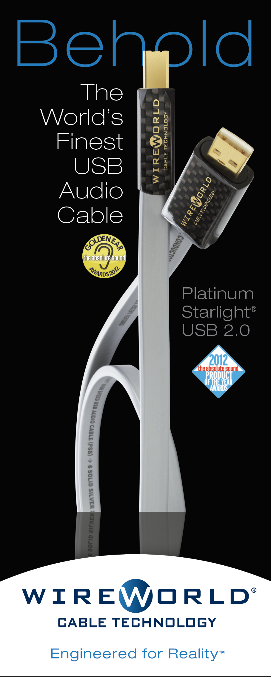 Platinum Starllight 7 USB Standing Banner – Wireworld Cable Technology ...