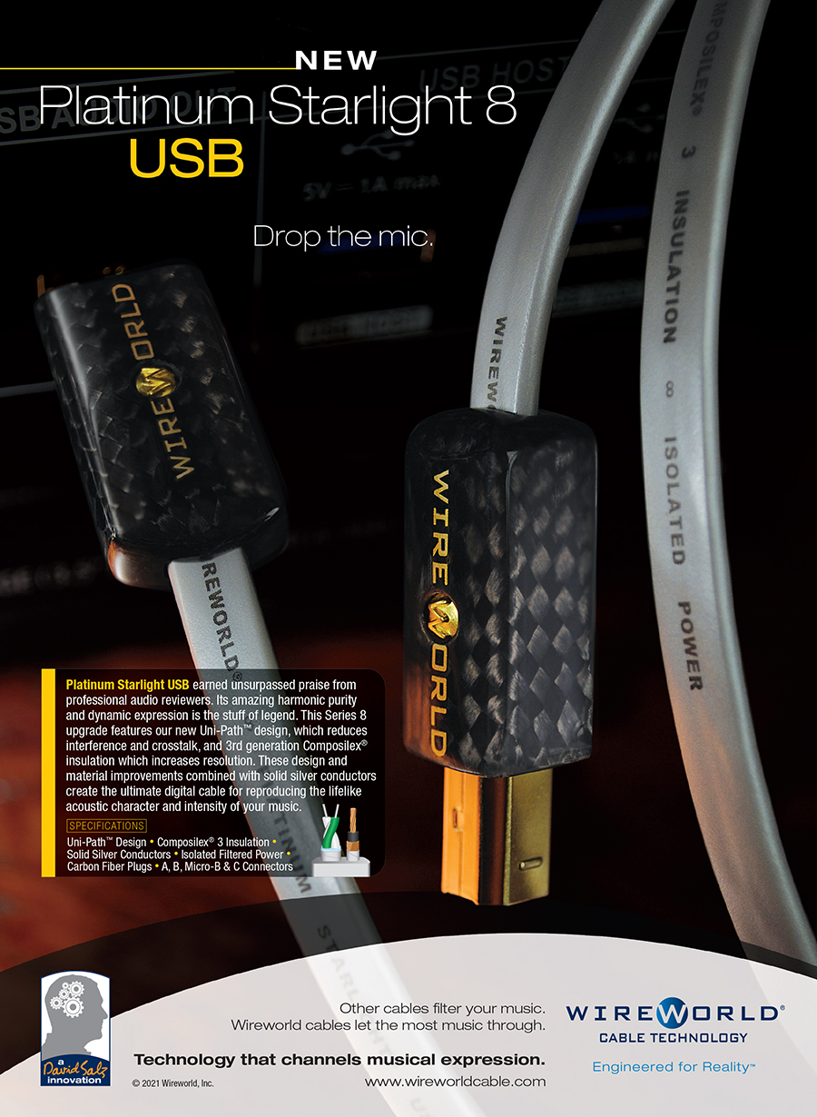 New Platinum Starlight 8 USB (2021) – Wireworld Cable Technology Resources