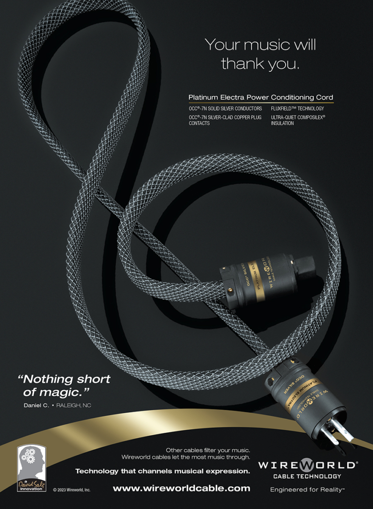 Platinum Electra Power Conditioning Cord (2023) – Wireworld Cable ...